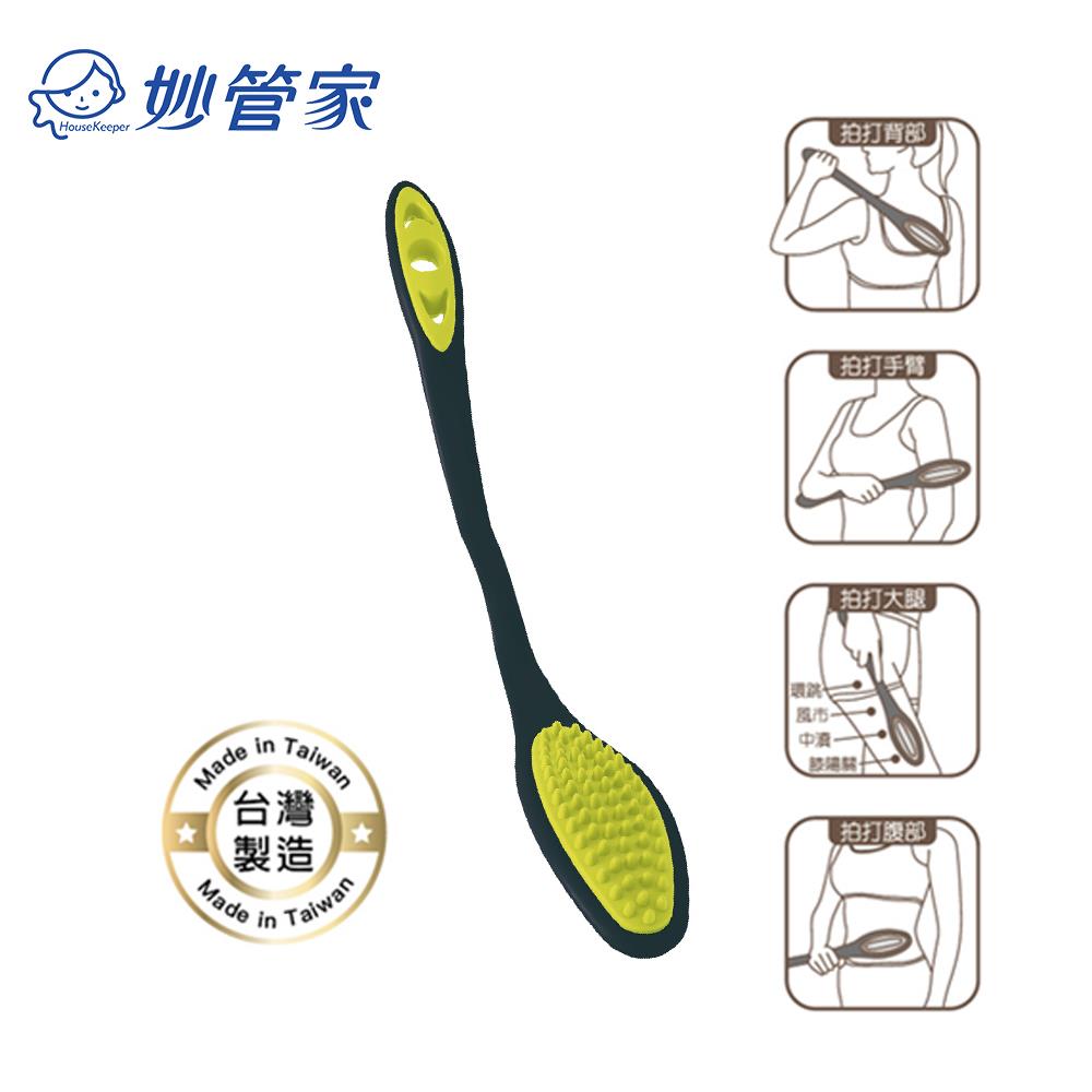 demall購物網-妙管家 多功能舒伸防滑按摩拍打棒 HKM-81台灣製